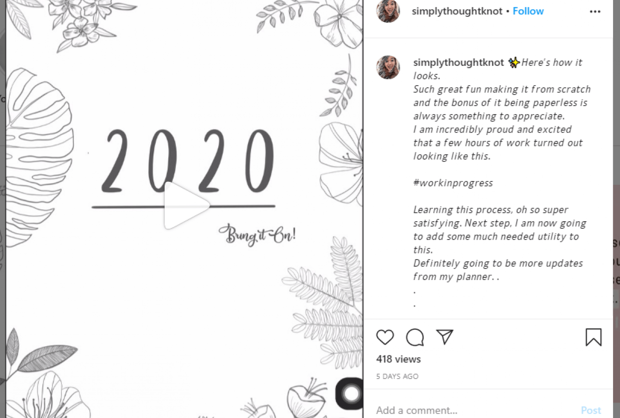 2020. | Skillshare Student Project