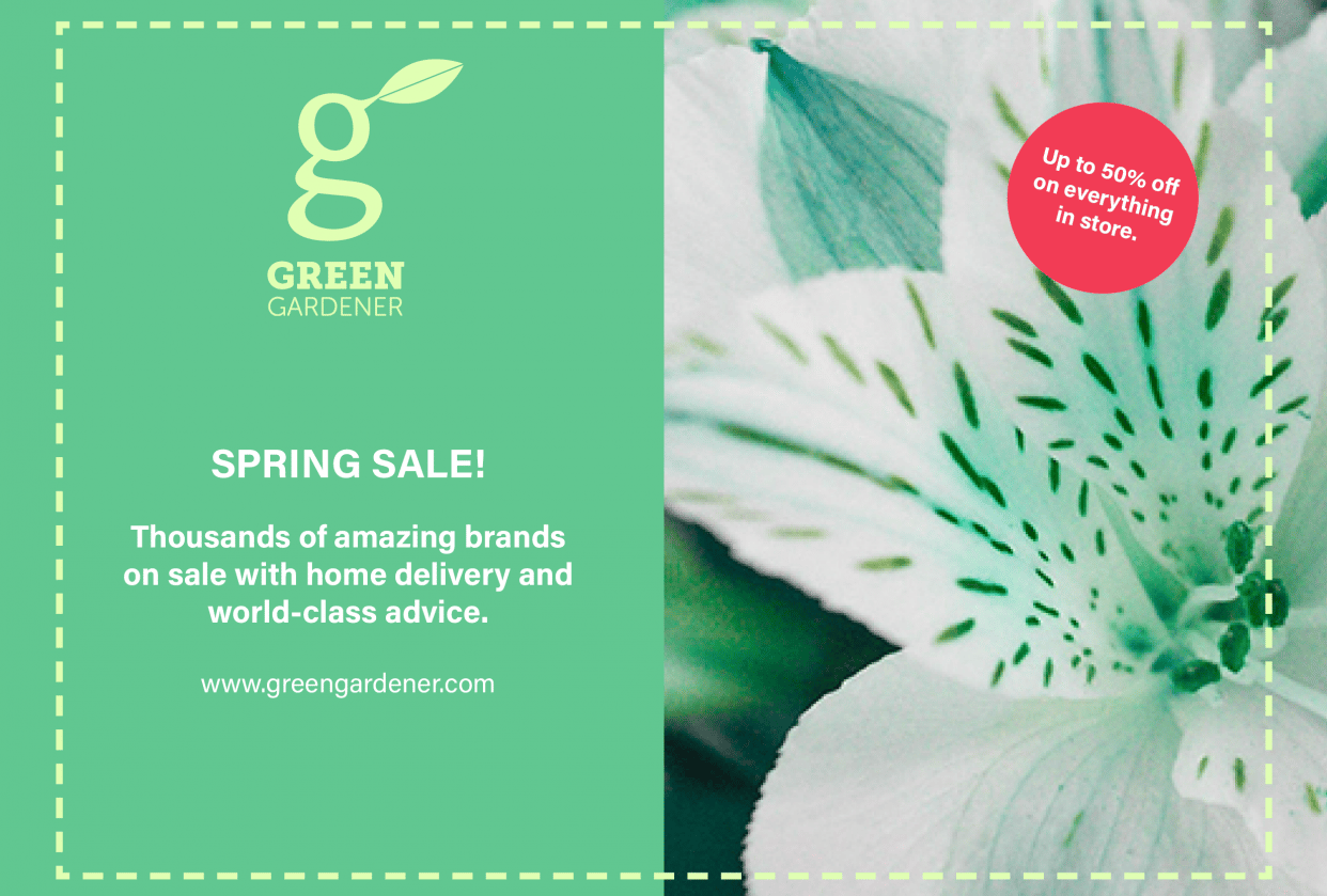 Class exercise 1 - Green Gardener | Skillshare Student Project