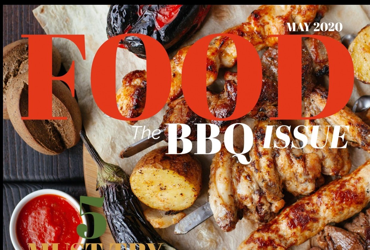 Hamburger AD and Food Magazine | Skillshare Student Project