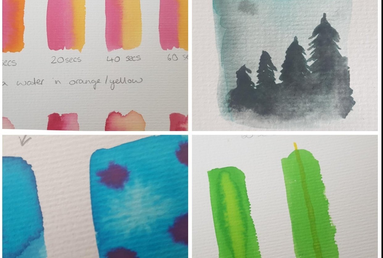 Watercolour experiments | Skillshare Student Project