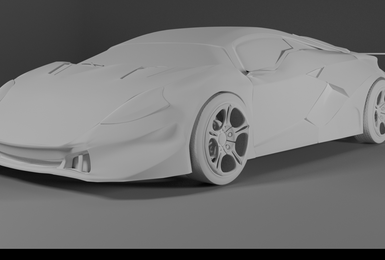 My version of the car | Skillshare Student Project