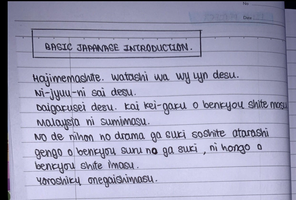 Oral & Written Basic Japanese Introduction - Wy Lyn | Skillshare ...