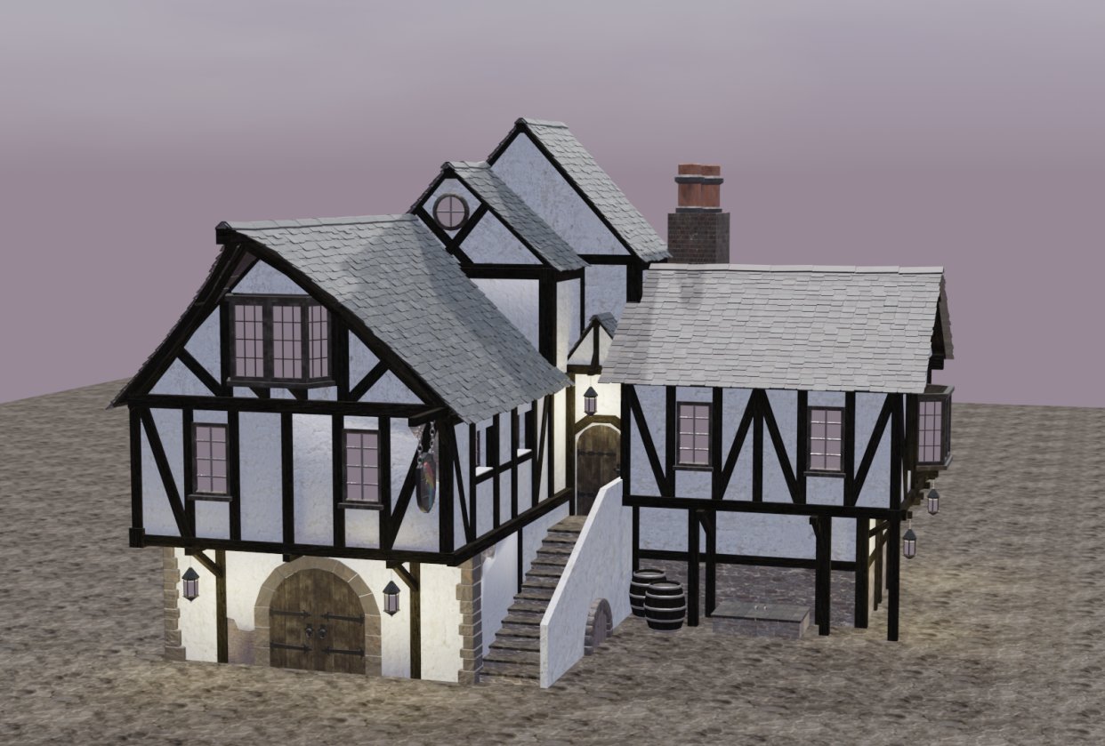 Medieval inn | Skillshare Student Project