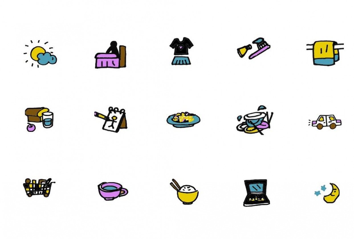 icons | Skillshare Student Project