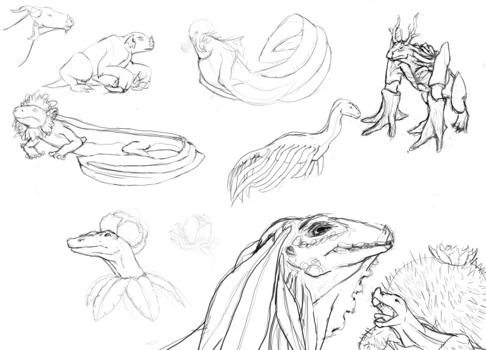 Initial Sketches | Skillshare Student Project