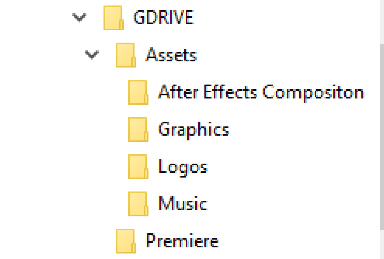 My New Folder Structure Skillshare Student Project