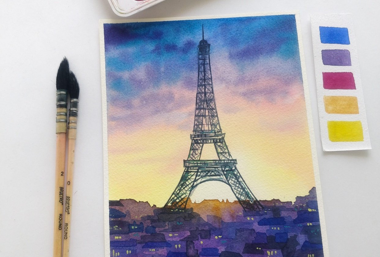 Eiffel Tower | Skillshare Student Project