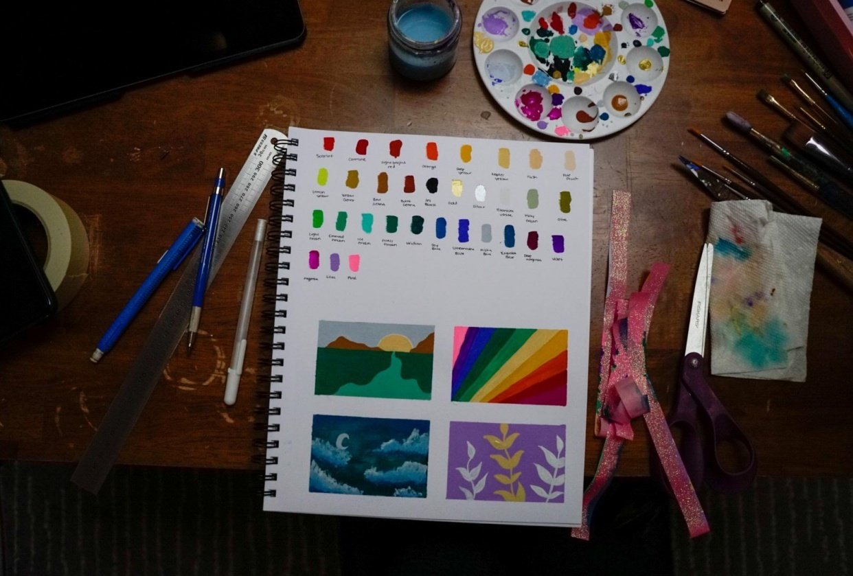Gouache Color Palette | Skillshare Student Project