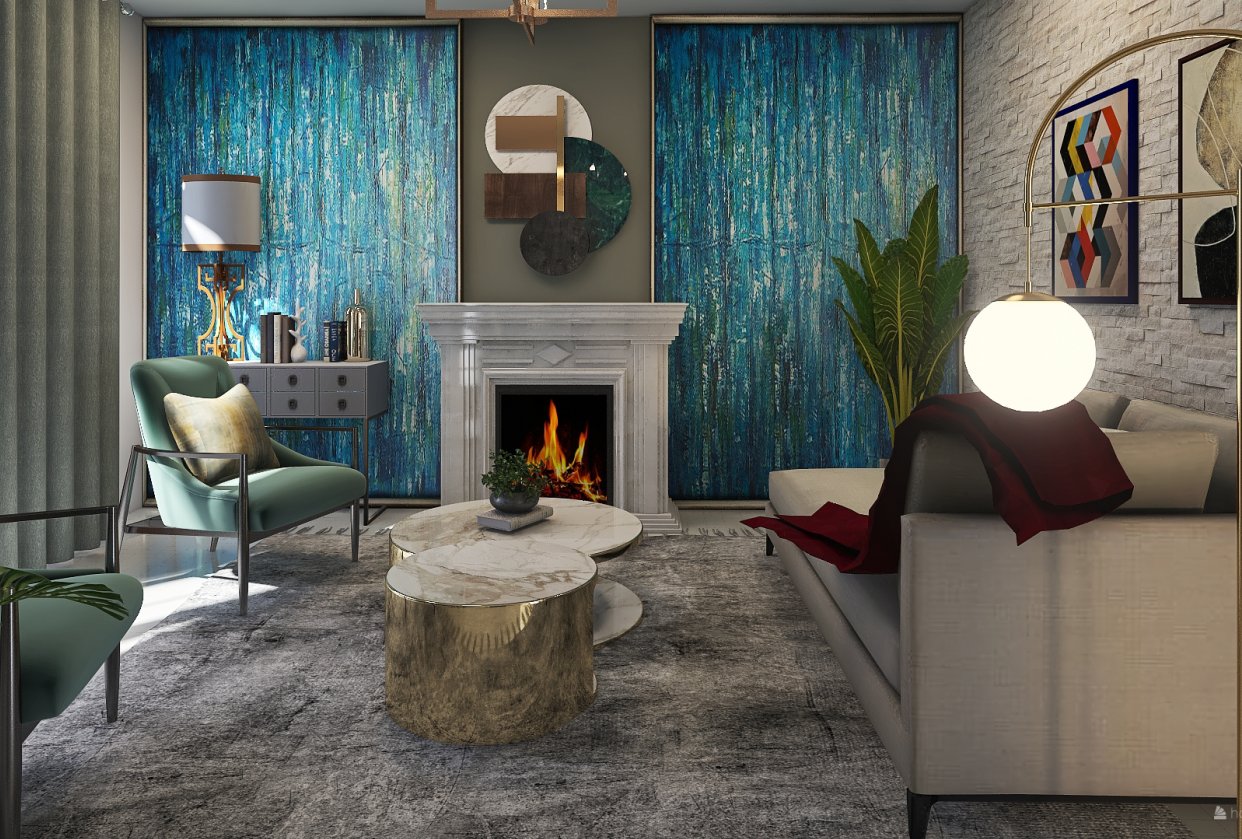 living room | Skillshare Student Project