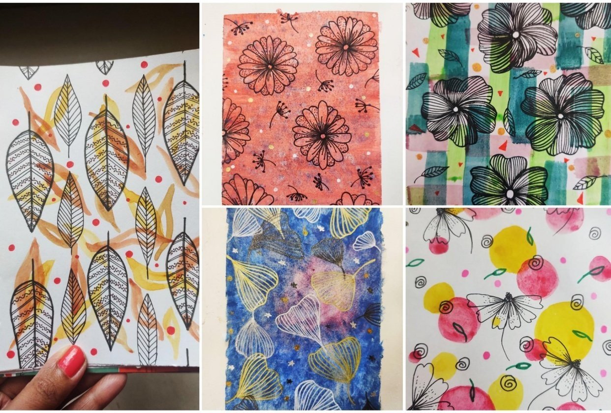 Sketchbook exploration; Class project | Skillshare Student Project