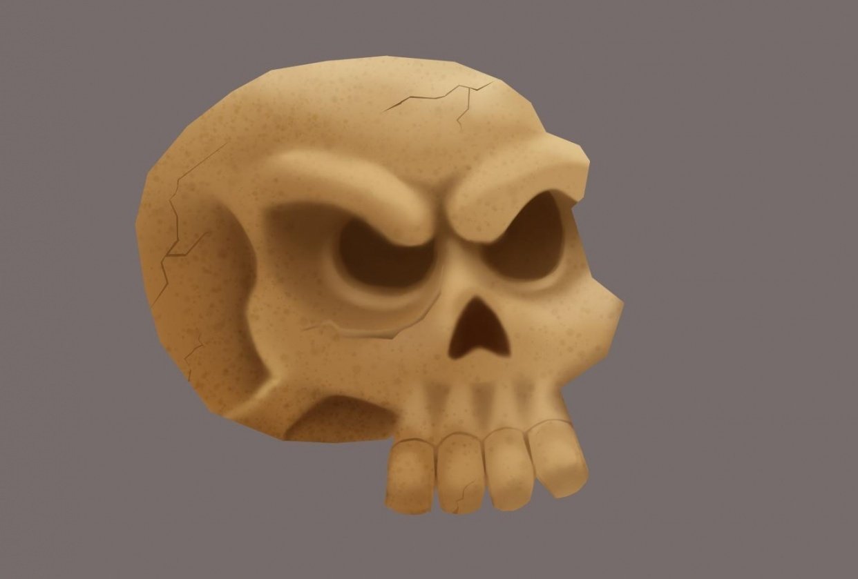 skull | Skillshare Student Project