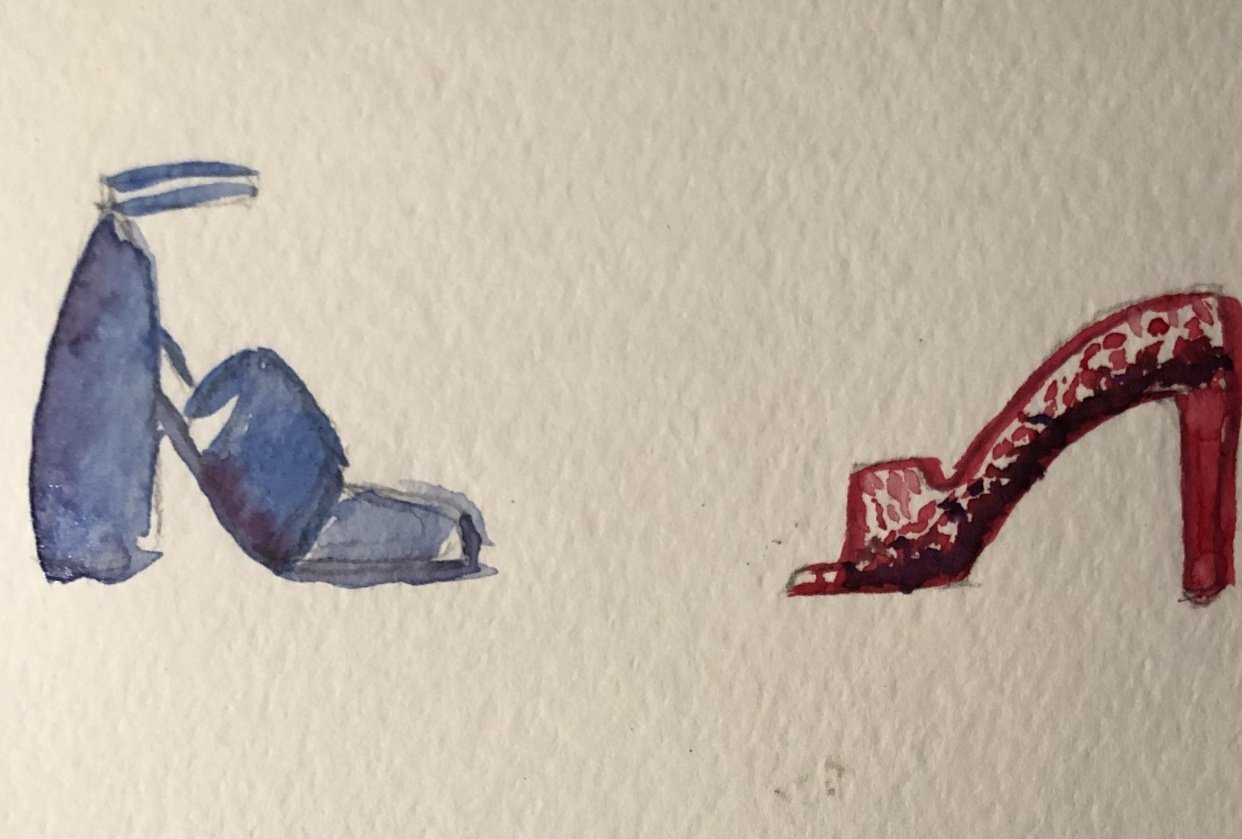 Watercolor Shoes | Skillshare Student Project