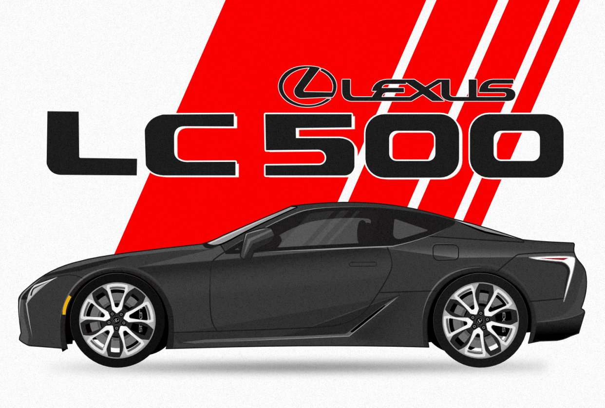 Lexus LC 500 | Skillshare Student Project