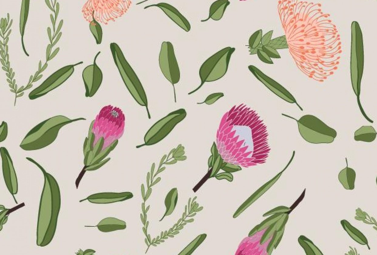 Fynbos Pattern | Skillshare Student Project