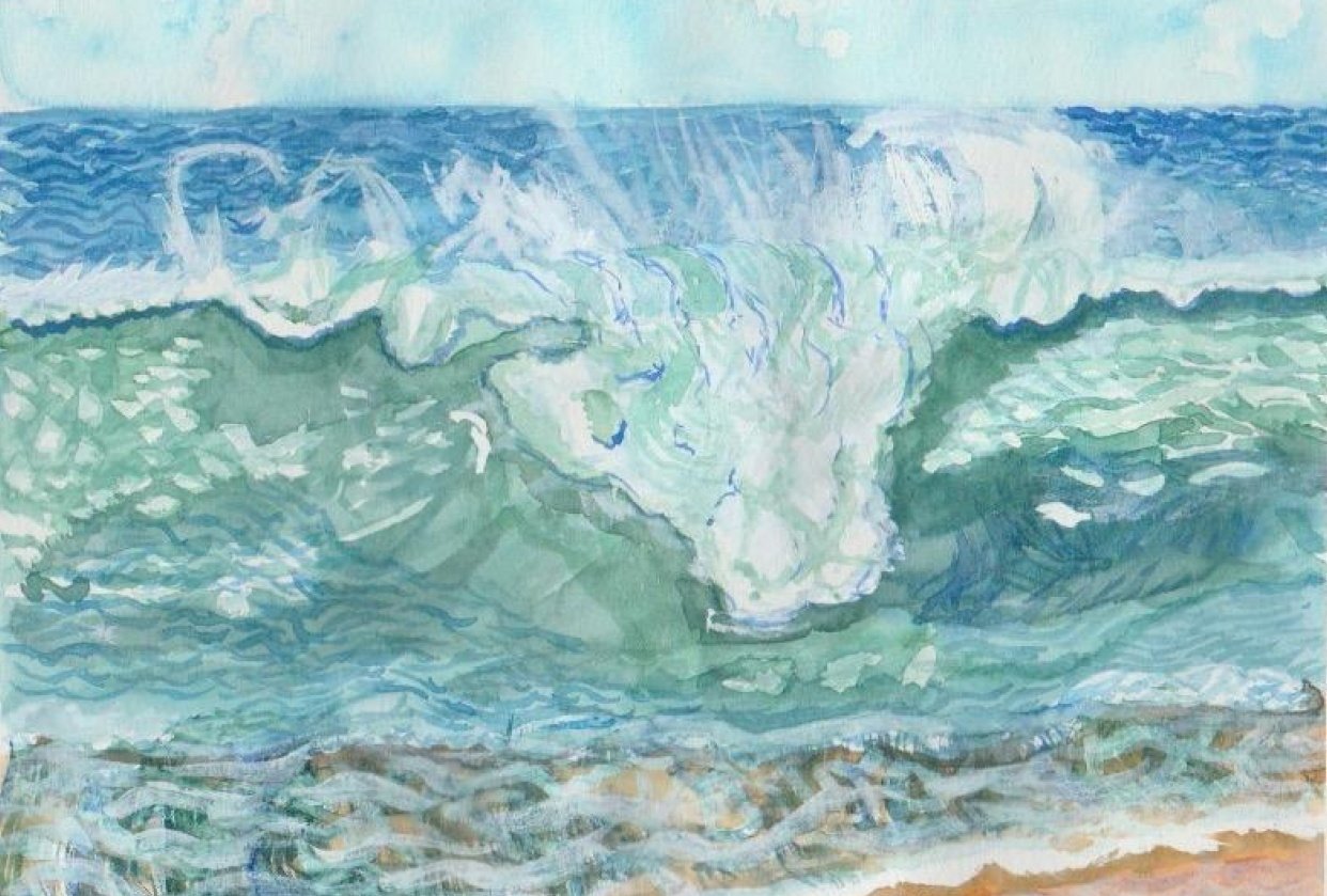 Breaking wave | Skillshare Student Project