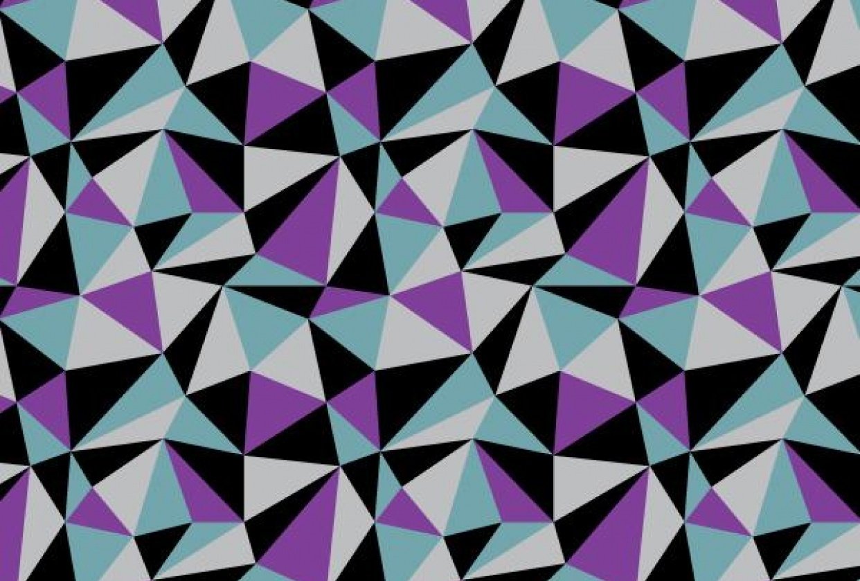 free-form triangle patterns | Skillshare Student Project