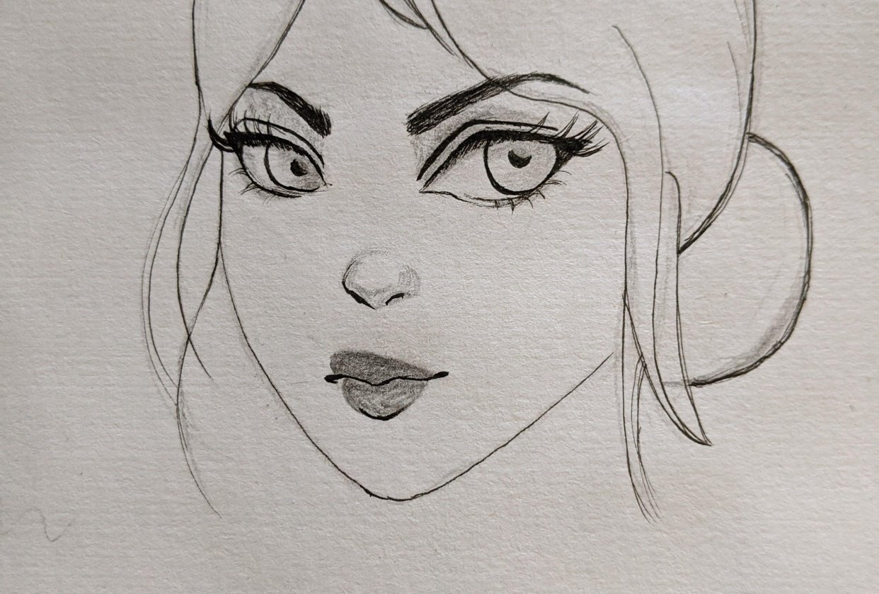 Portrait drawing | Skillshare Student Project