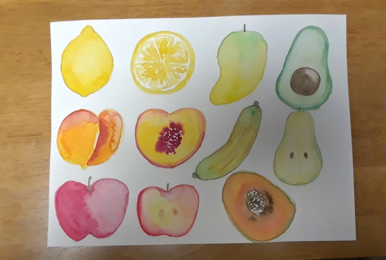 painting fruits | Skillshare Student Project