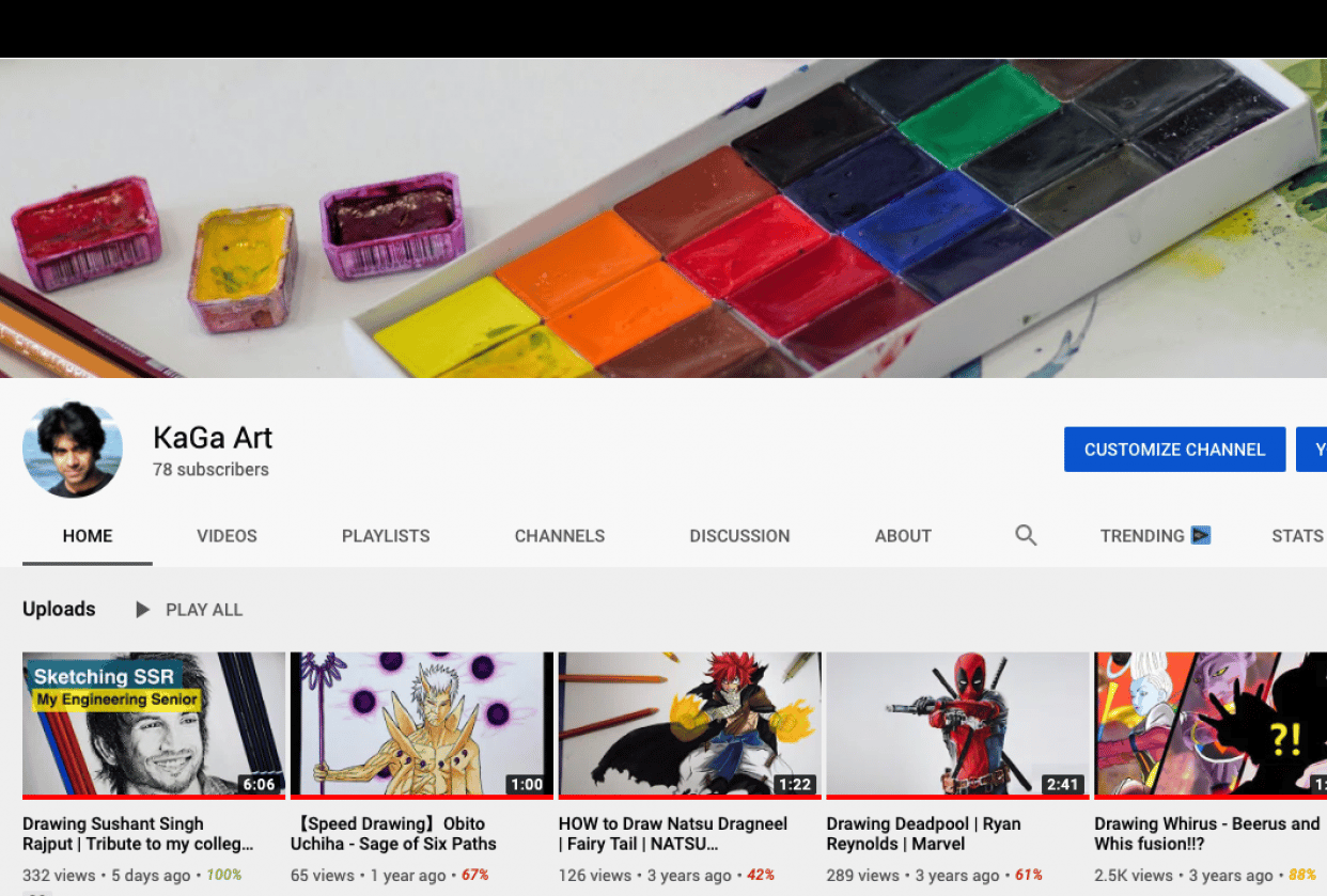 Watercolor Art Channel | Skillshare Student Project