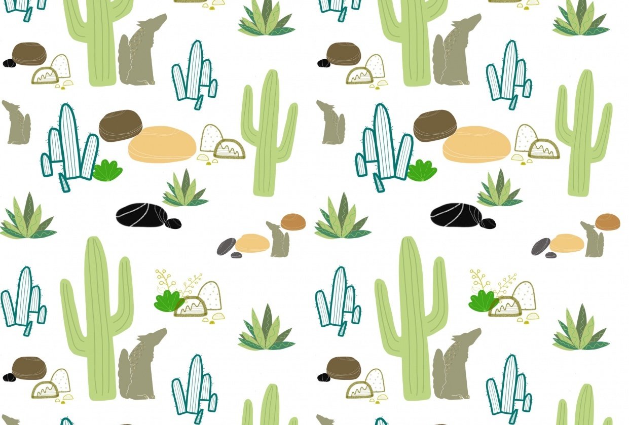 Desert Patterns, which do you like better? | Skillshare Student Project
