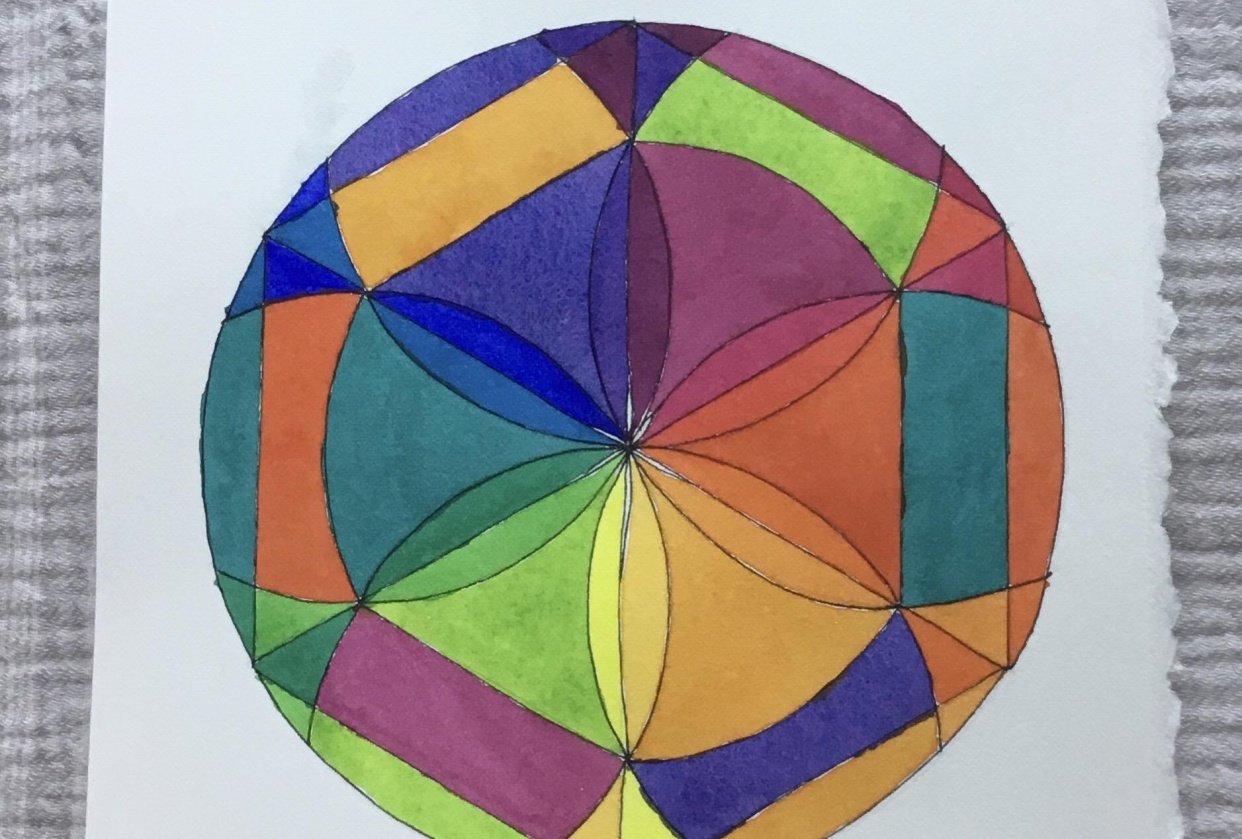 Part 3 flower mandala | Skillshare Student Project