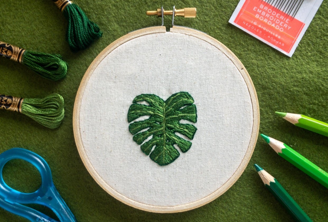 Monstera Leaf | Skillshare Student Project