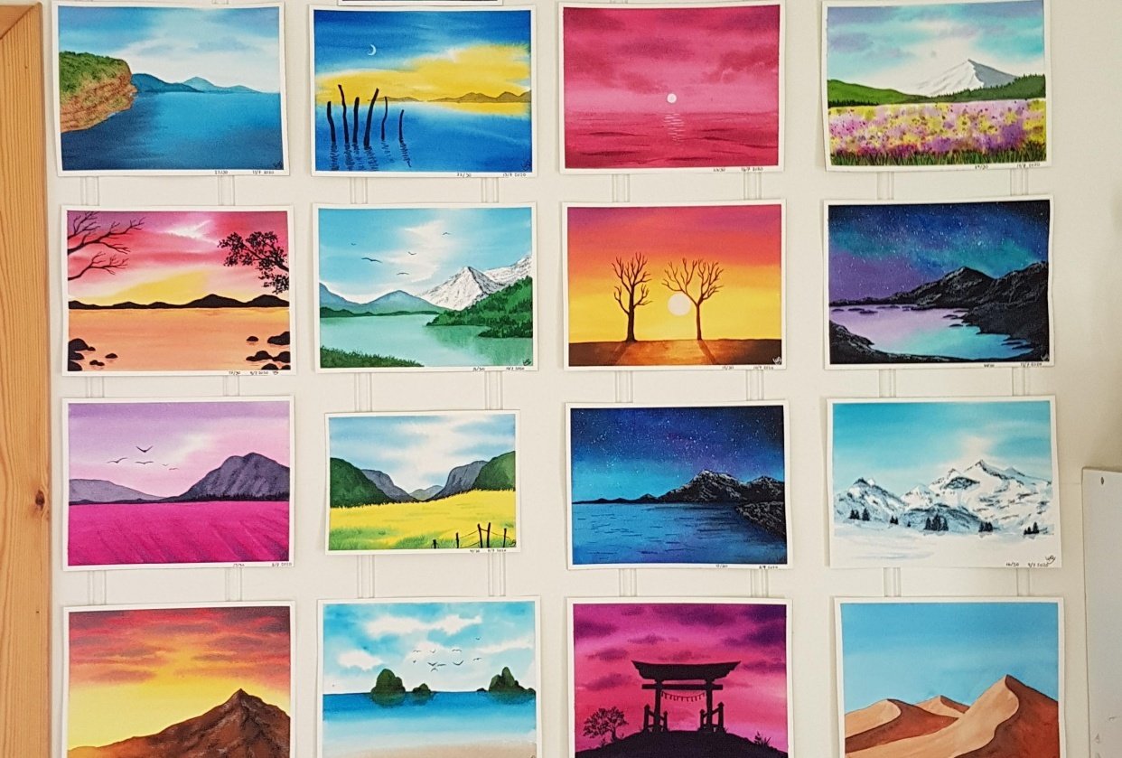 Lily's 30 Day Watercolor Challenge | Skillshare Student Project