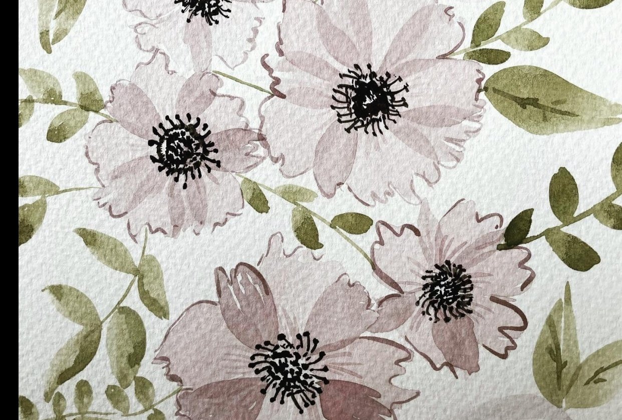 White Anemone Skillshare Student Project