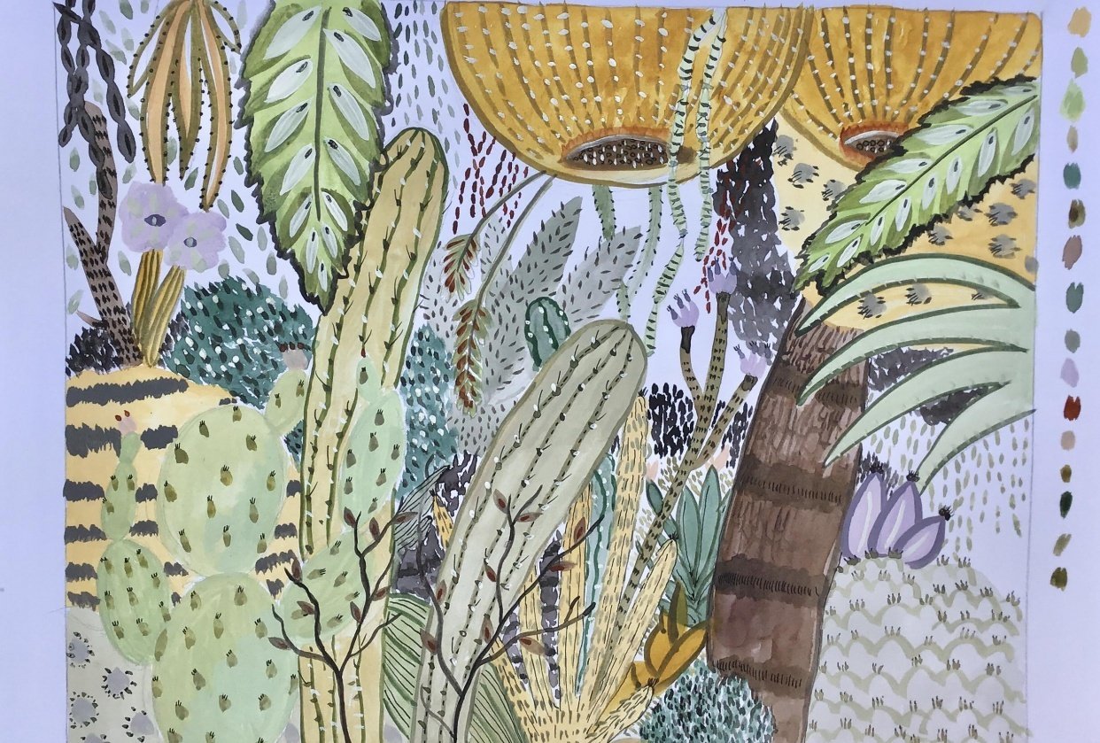 Cactus Study | Skillshare Student Project