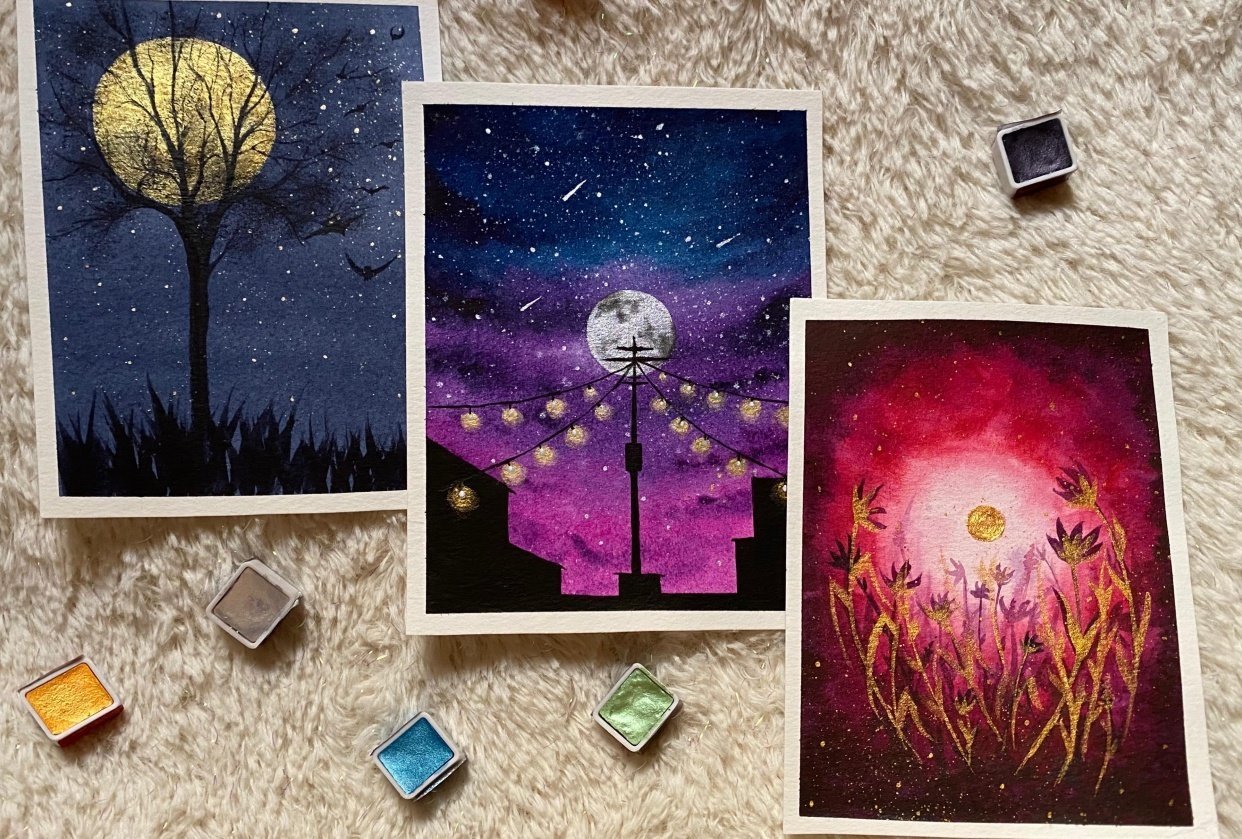 The Subtle Art of Metallic Paints | Skillshare Student Project