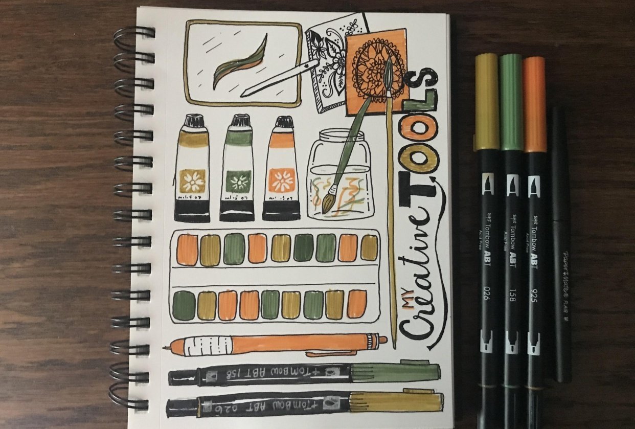 Illustrated journaling - 14 days | Skillshare Student Project