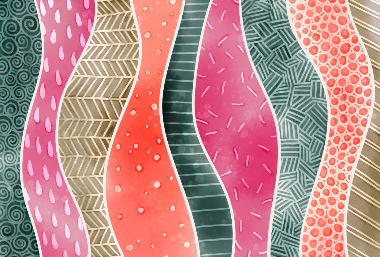 Digital Batik Illustrations | Skillshare Student Project