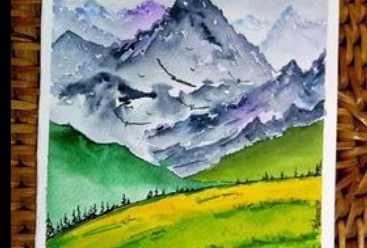 Mountain Landscape | Skillshare Student Project