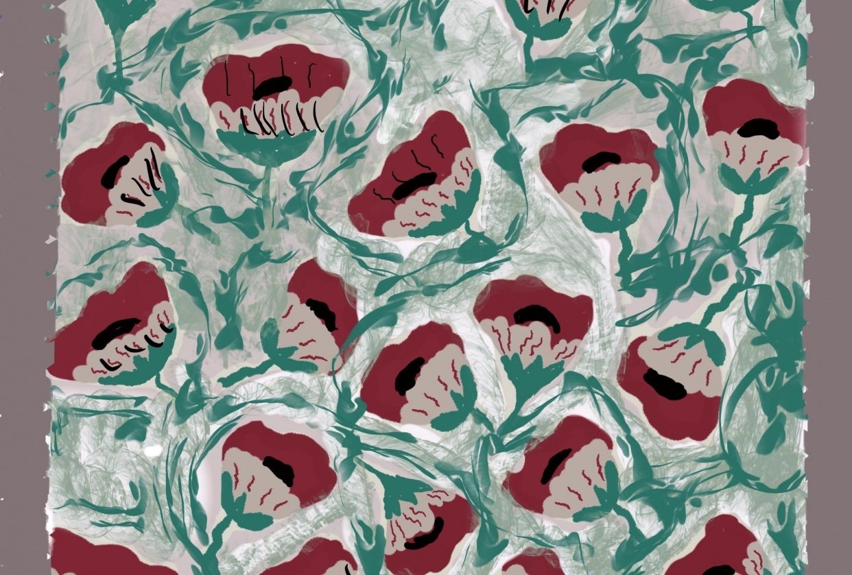 Repeat patterns on procreate | Skillshare Student Project