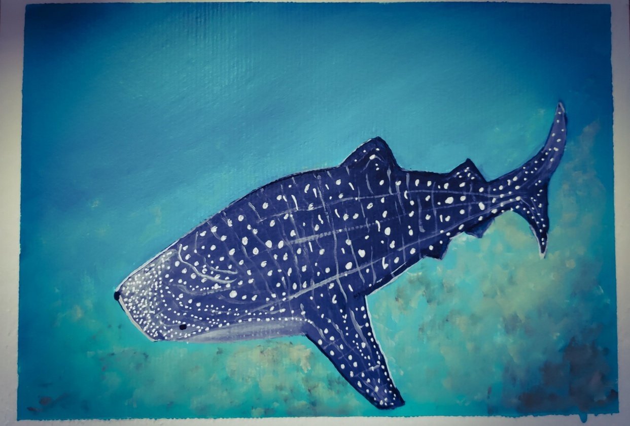 UnderWater Life Painting (Acrylic Medium) | Skillshare Student Project