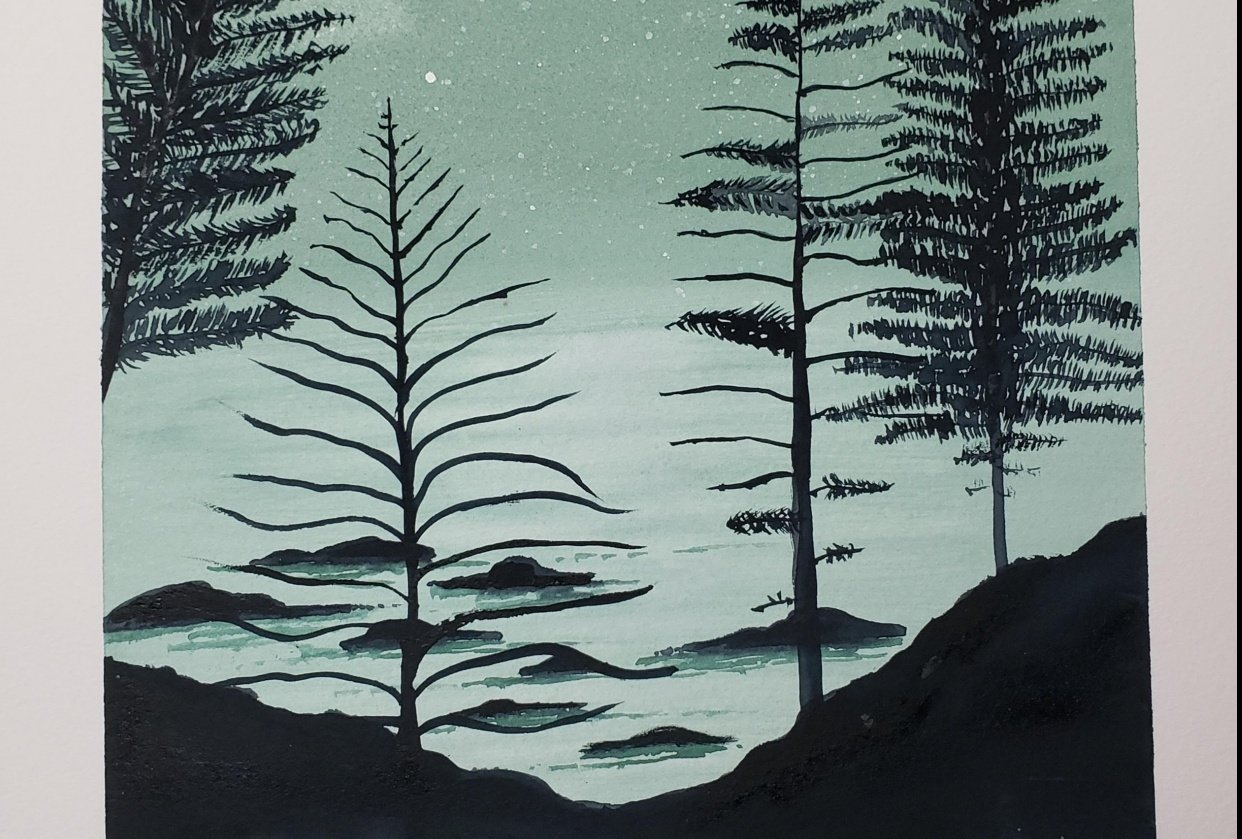 Pine Tree tutorial | Skillshare Student Project