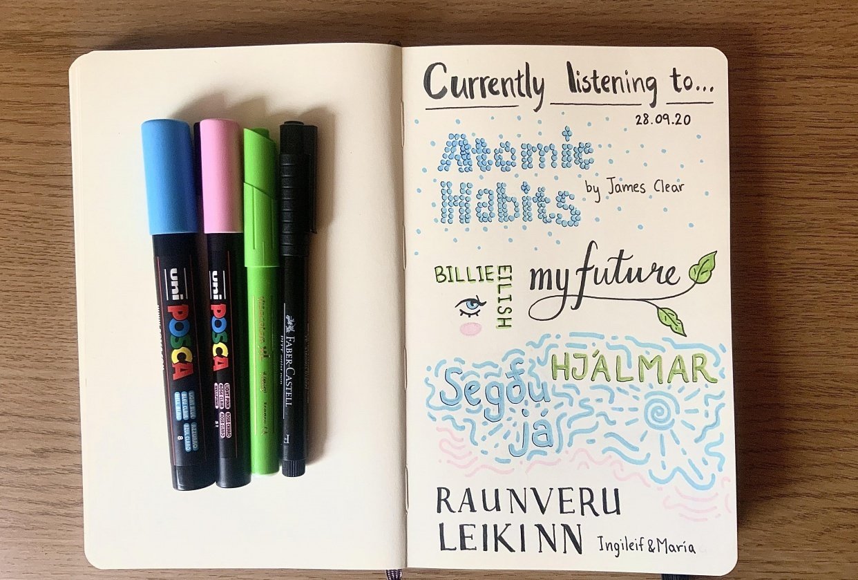 Illustrated journaling | Skillshare Student Project