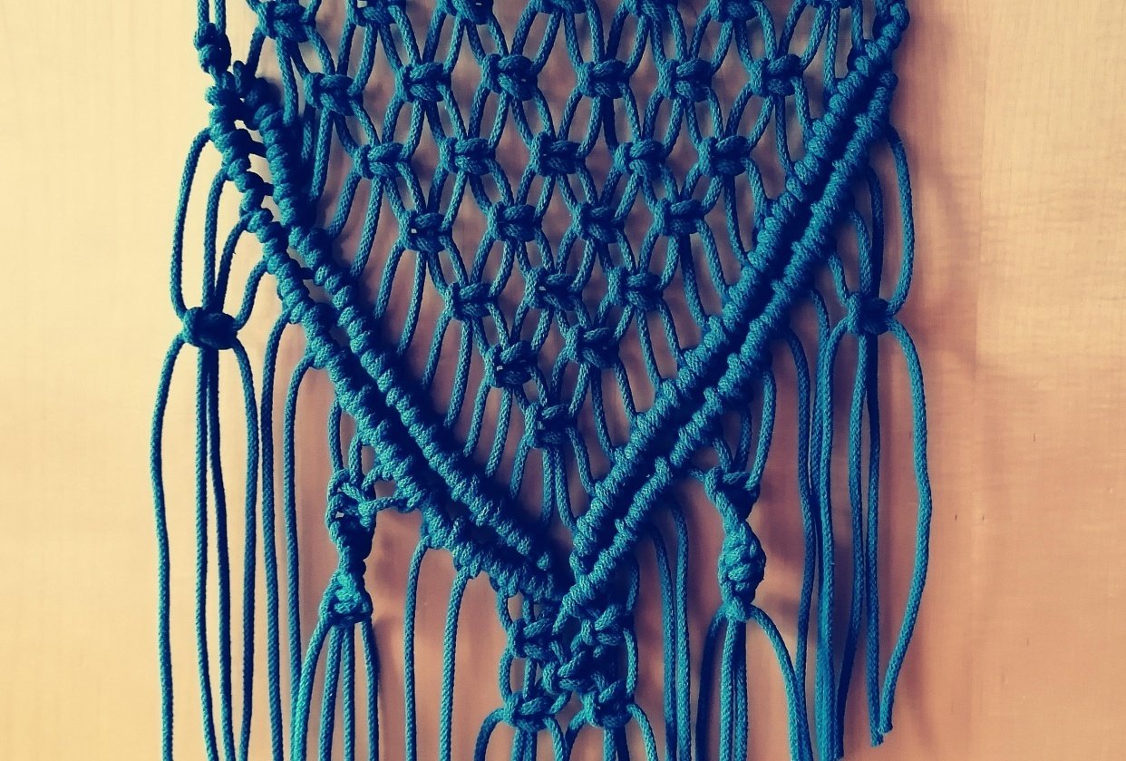 First macrame project! | Skillshare Student Project