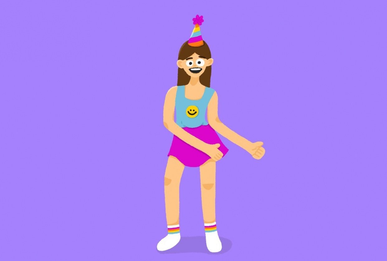 Birthday dance loop | Skillshare Student Project