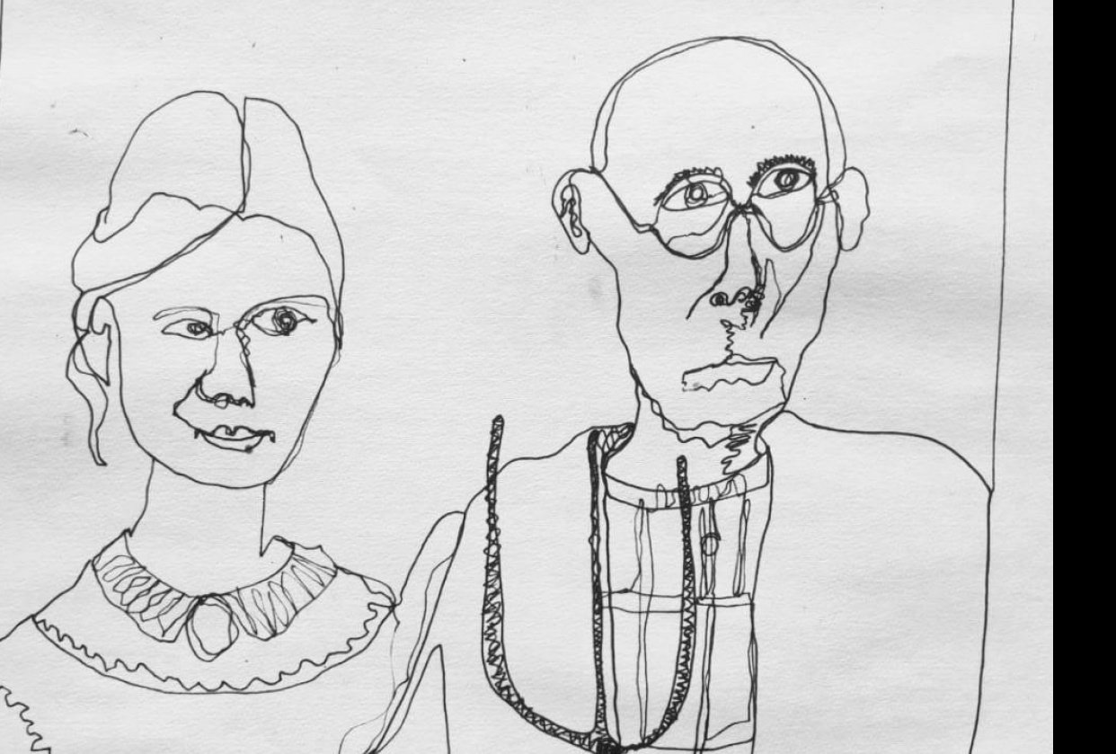 Recreating Grant Wood | Skillshare Student Project