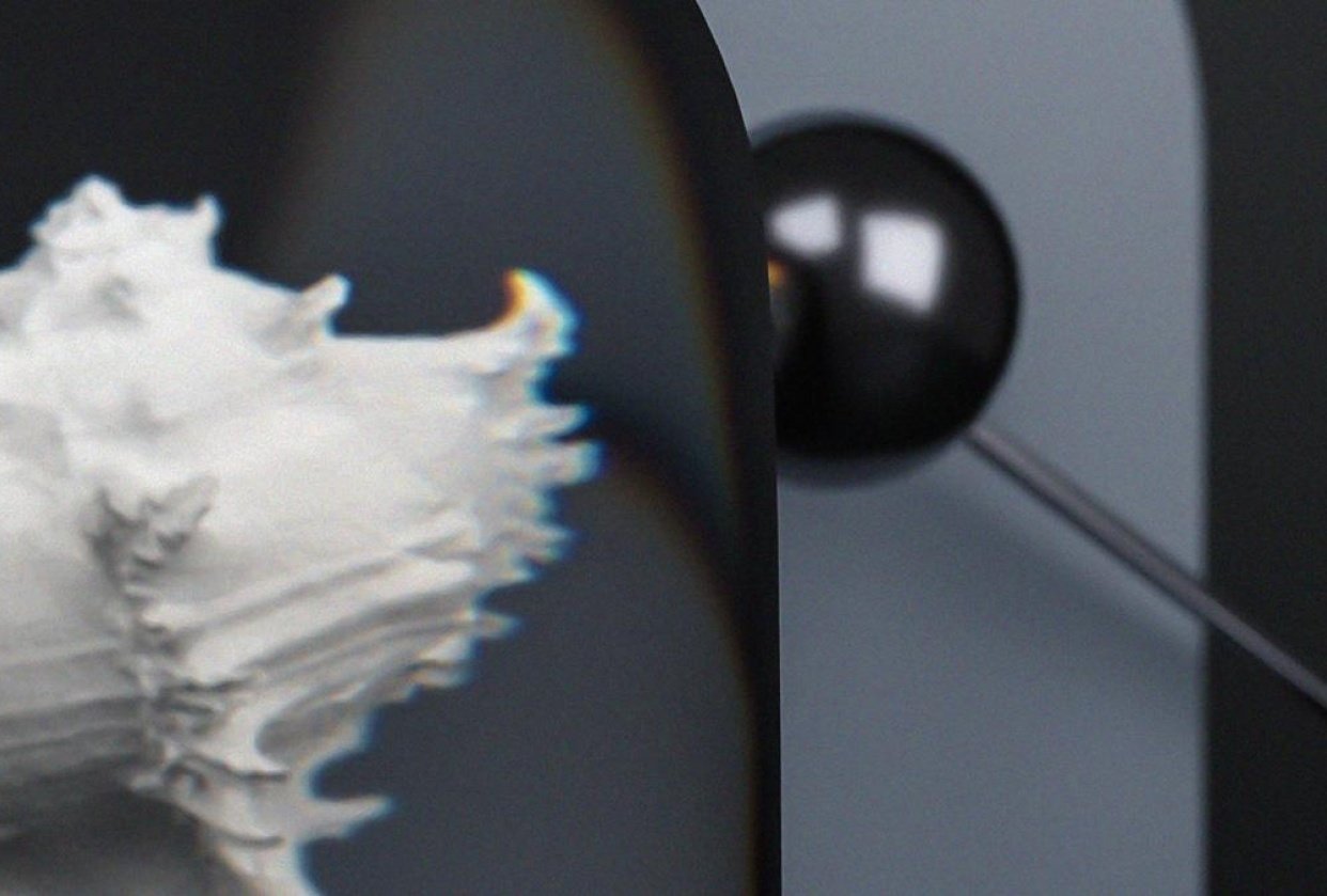 Specimen / a minimal geometric scene / blender 3D render | Skillshare Student Project