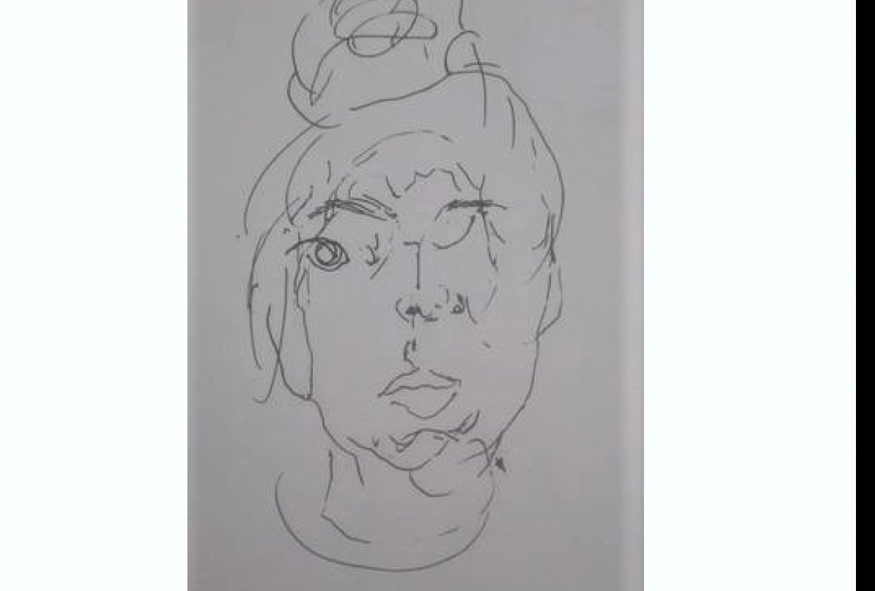 Blind drawing | Skillshare Student Project