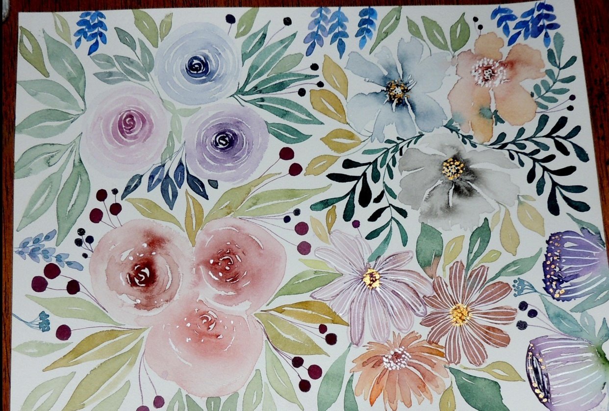 Watercolor Floral | Skillshare Student Project