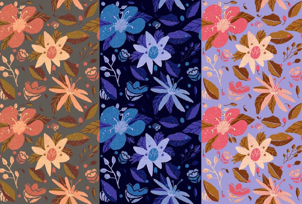 Flower pattern | Skillshare Student Project