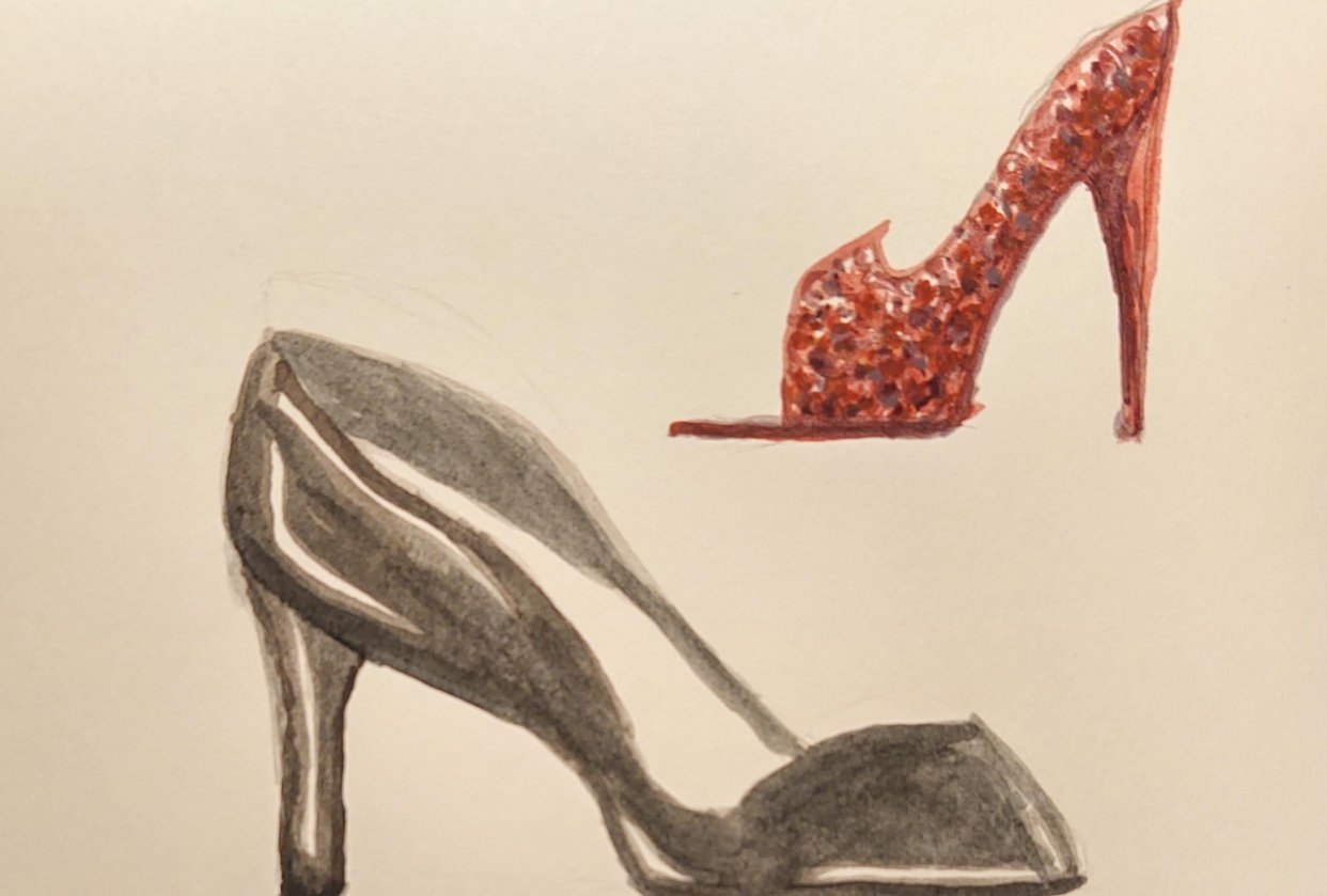 Watercolor Shoes | Skillshare Student Project