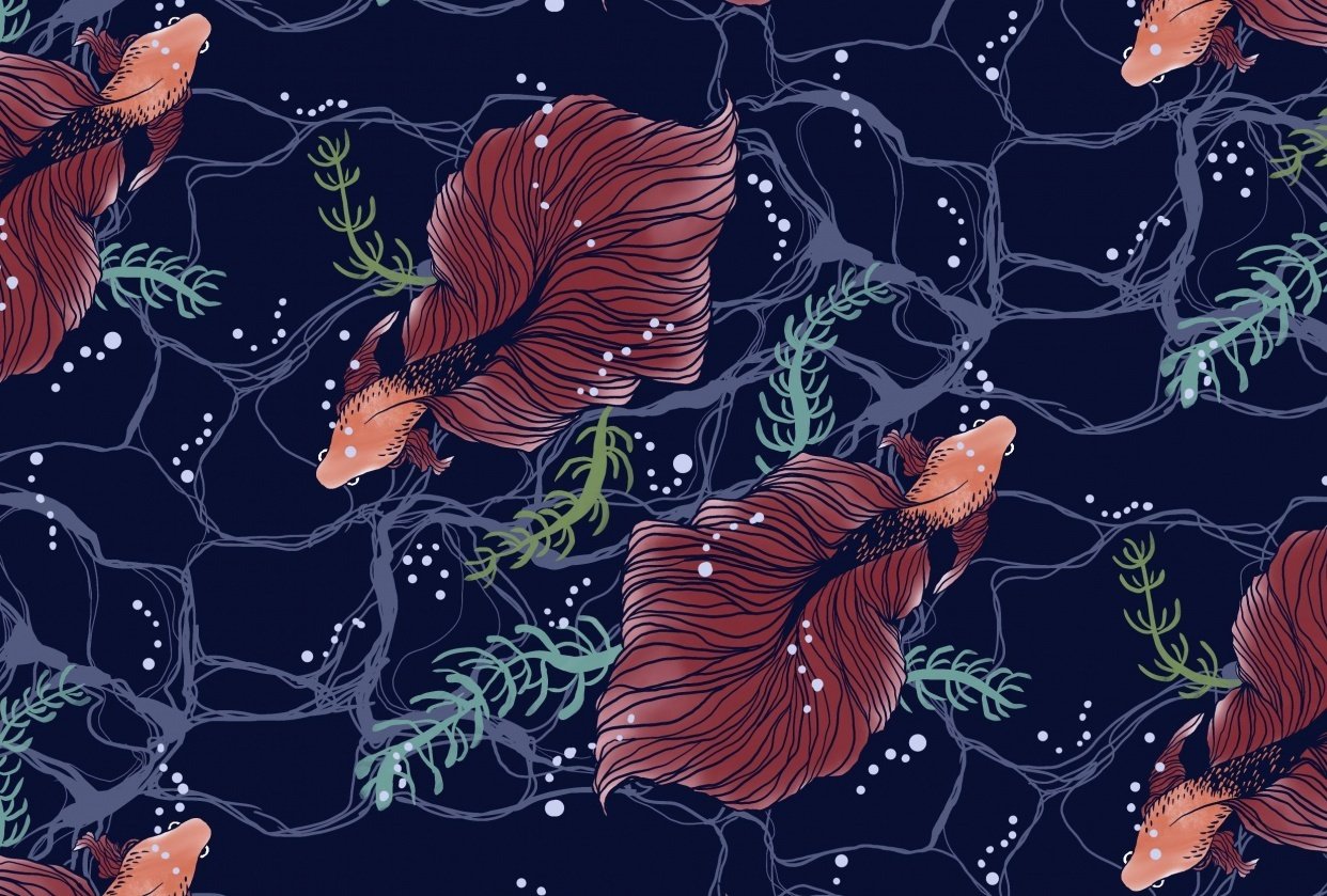 Seamless pattern | Skillshare Student Project