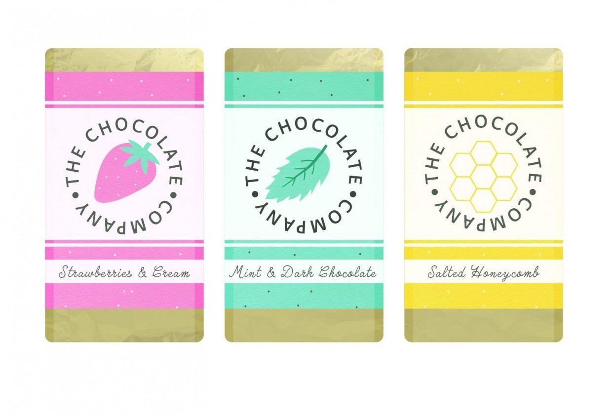 Chocolate Bar Design, Three Ways. | Skillshare Student Project