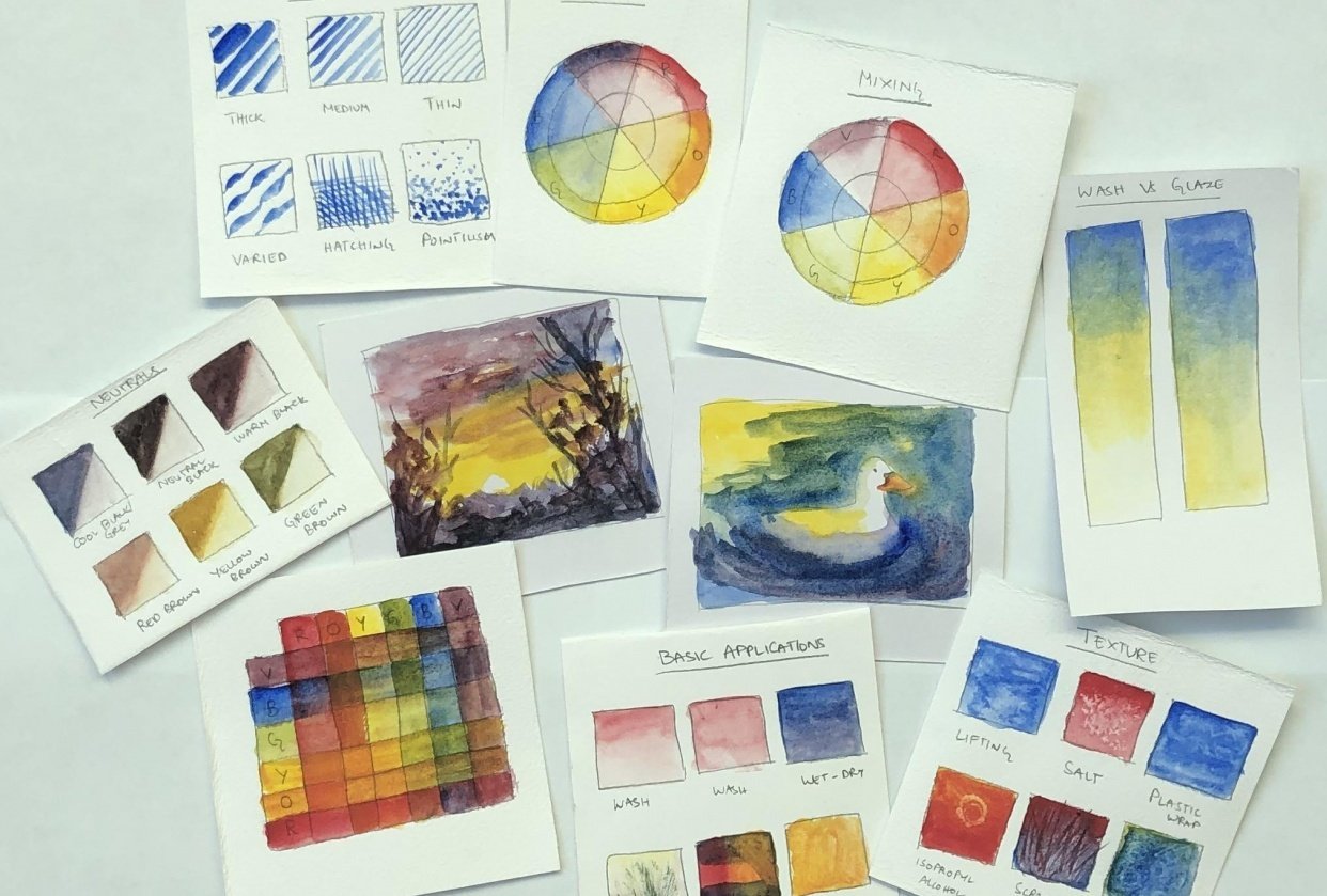 Watercolor basics | Skillshare Student Project