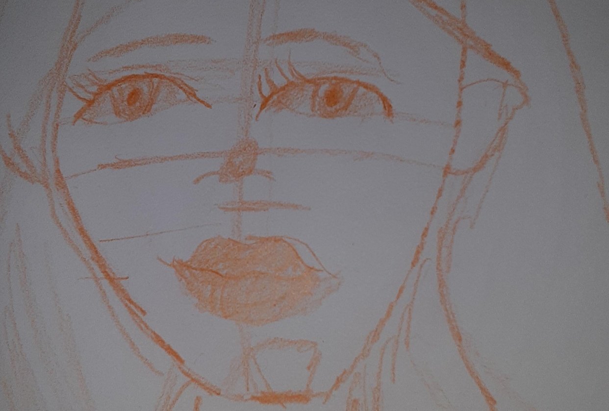 Whimsical face | Skillshare Student Project