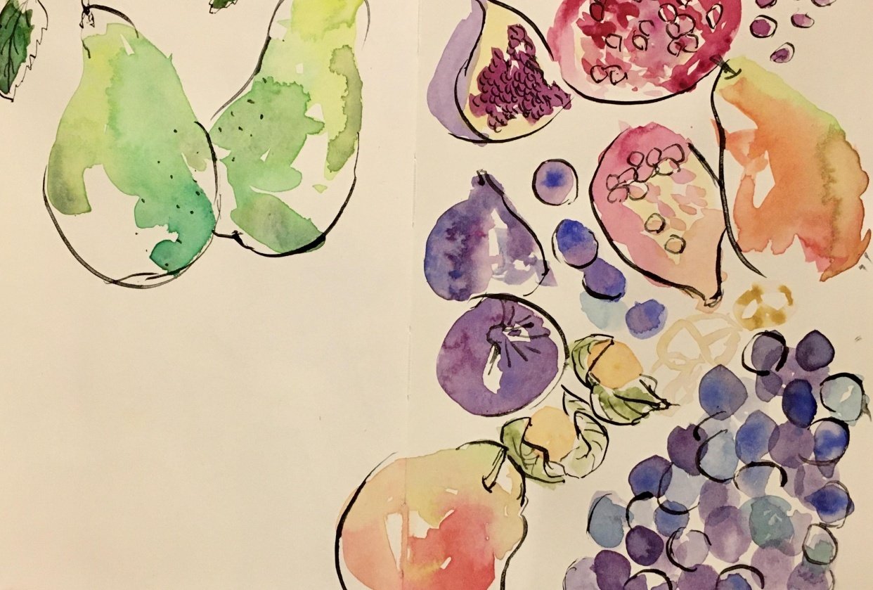 Fruit platter | Skillshare Student Project